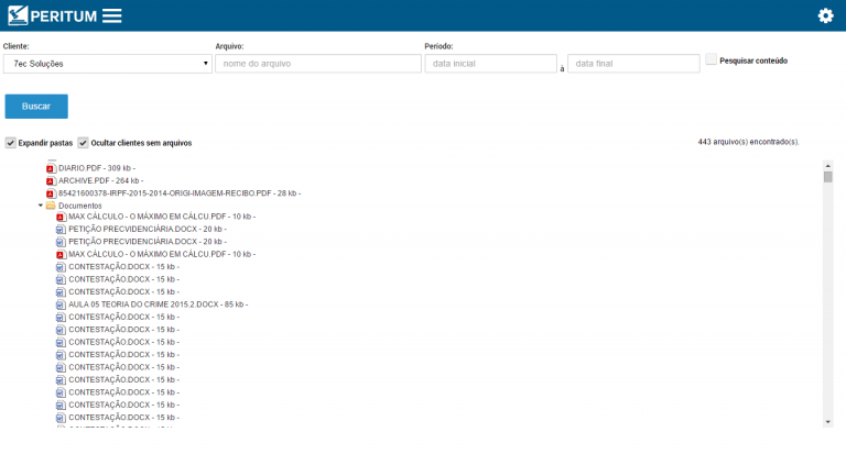 Peritum | Você no controle do Processo